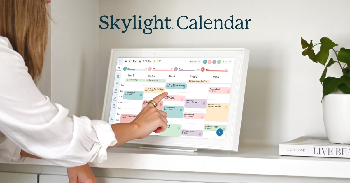 Skylight Calendar | 15 Inch Smart Family Calendar | Product Details