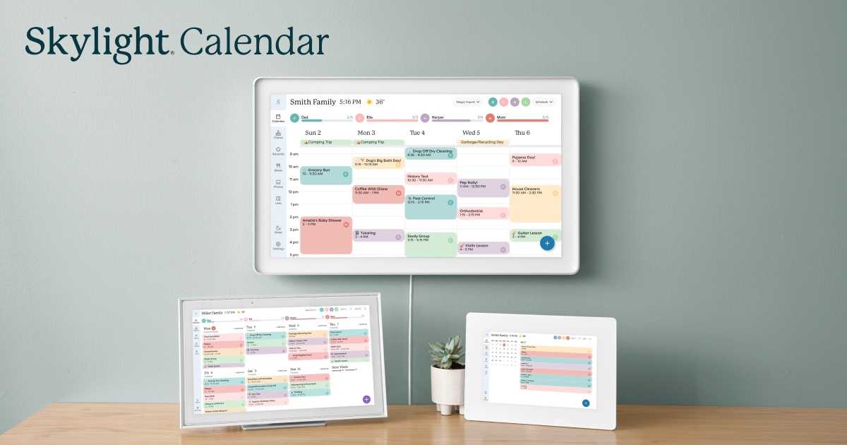 Skylight | Skylight Calendar | Smart Family Calendar